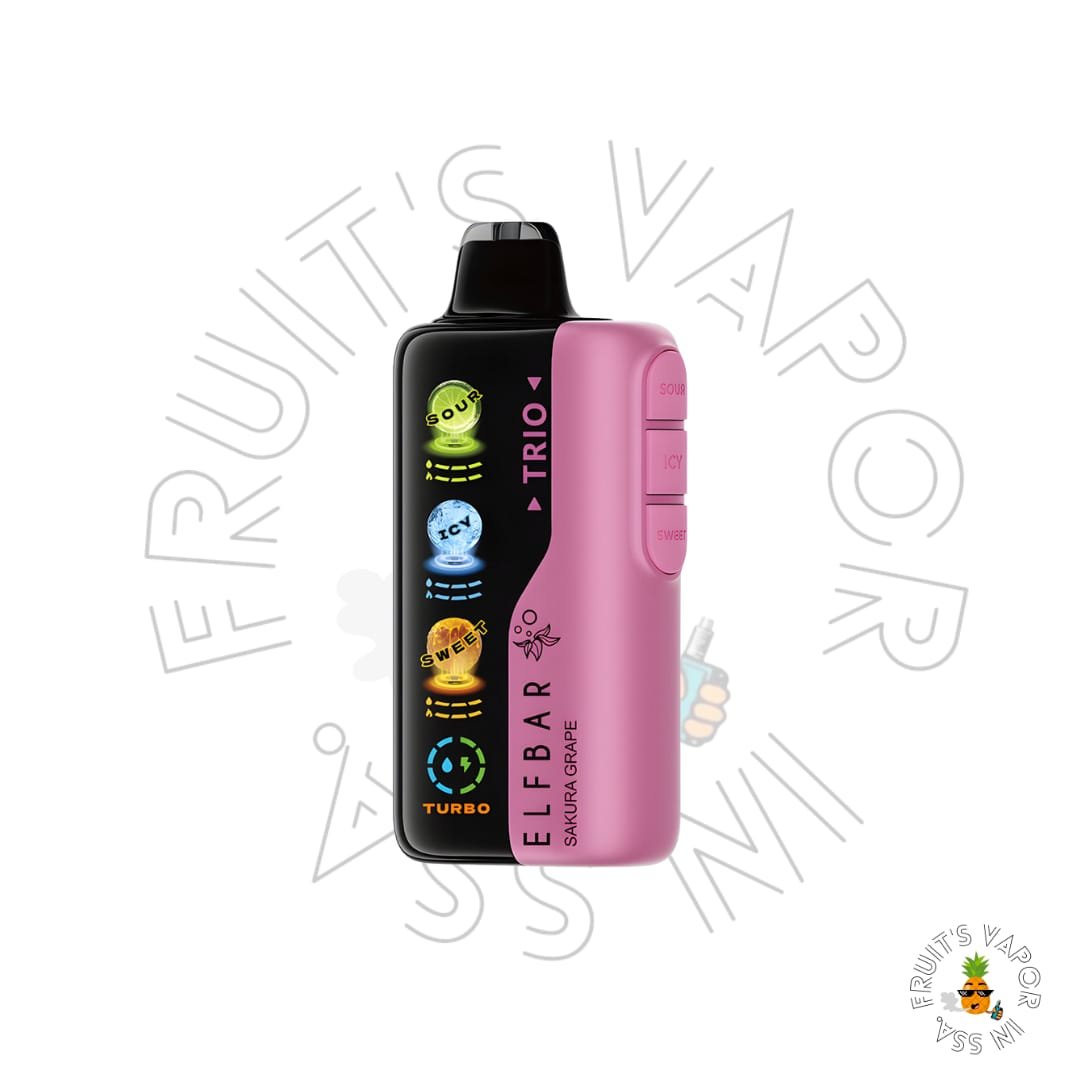 Elfbar Trio 40.000 Puffs Sakura Grape